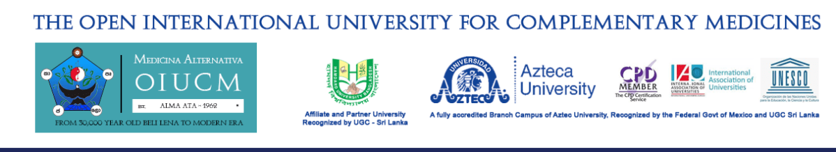 OIUCM-University Life – Prof.Lakshman Madurasinghe